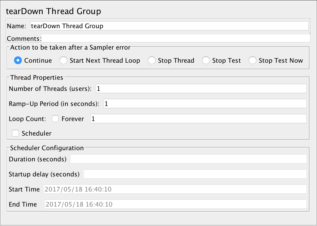Setup And Teardown Thead Group Jmeter Vn